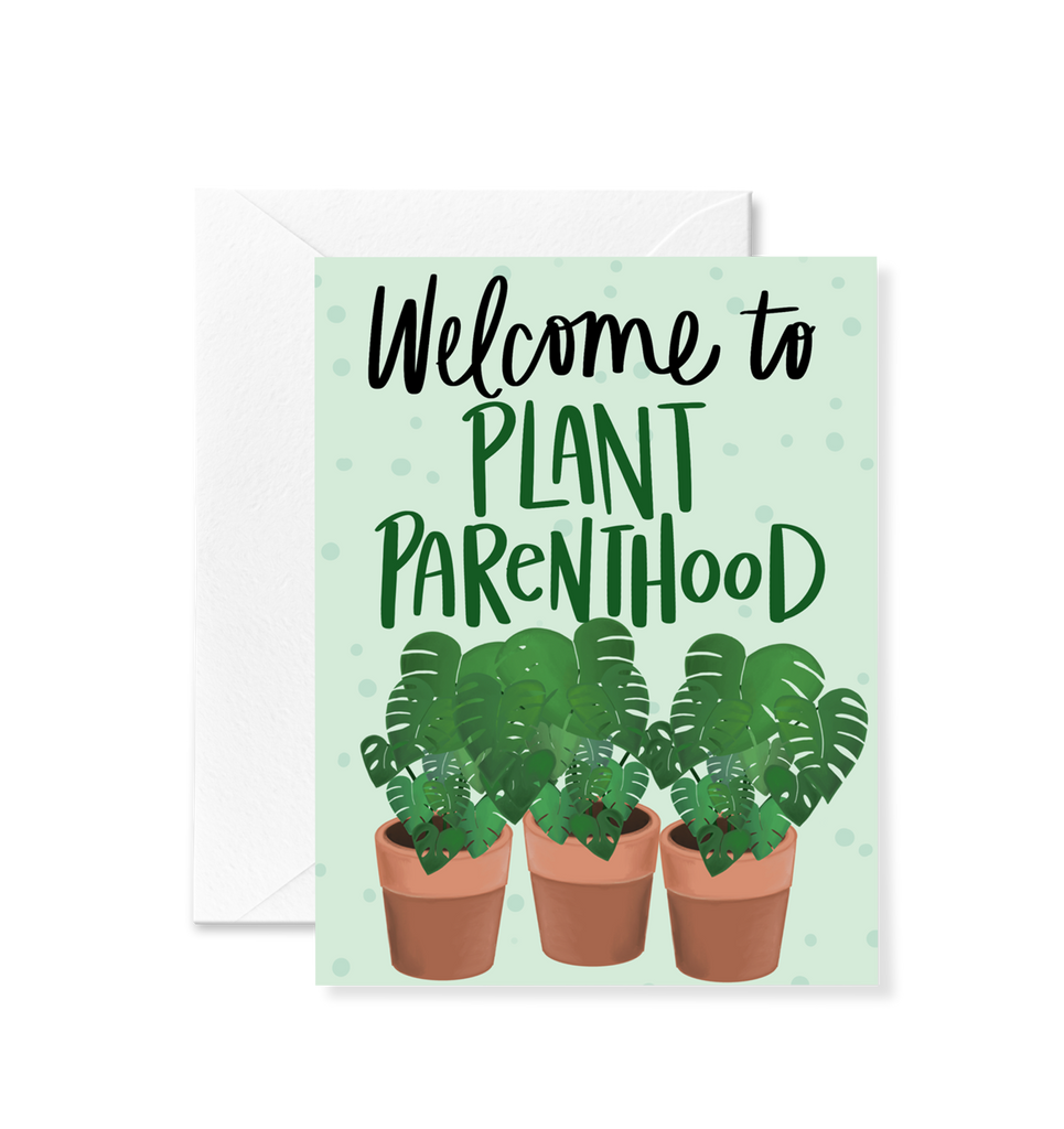 Plant Parenthood Card – Announce Divinely